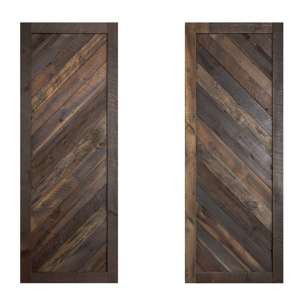 RECLAIMED DIAGONAL LOFT DOOR – Buffalo Barn Doors